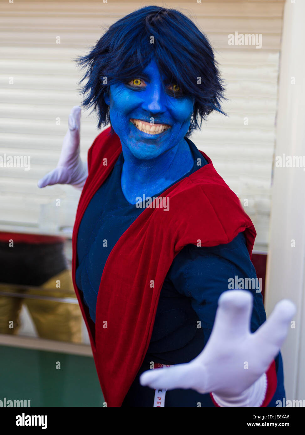 Le cosplay de Nightcrawler au Comic-Con 2016 Photo Stock - Alamy