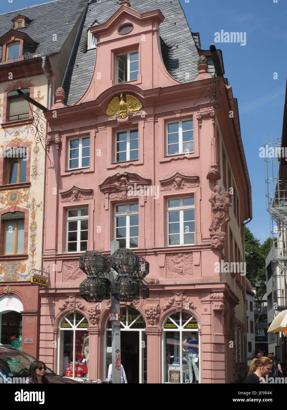 Carte de mayence vintage Banque de photographies et d’images à haute ...