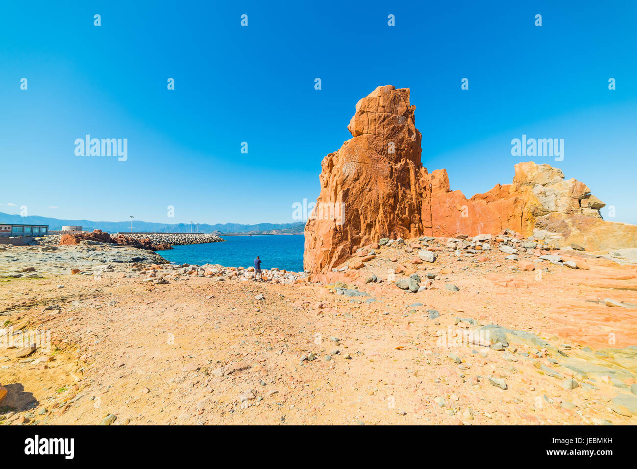 Rocce rosse beach Banque de photographies et d’images à haute ...