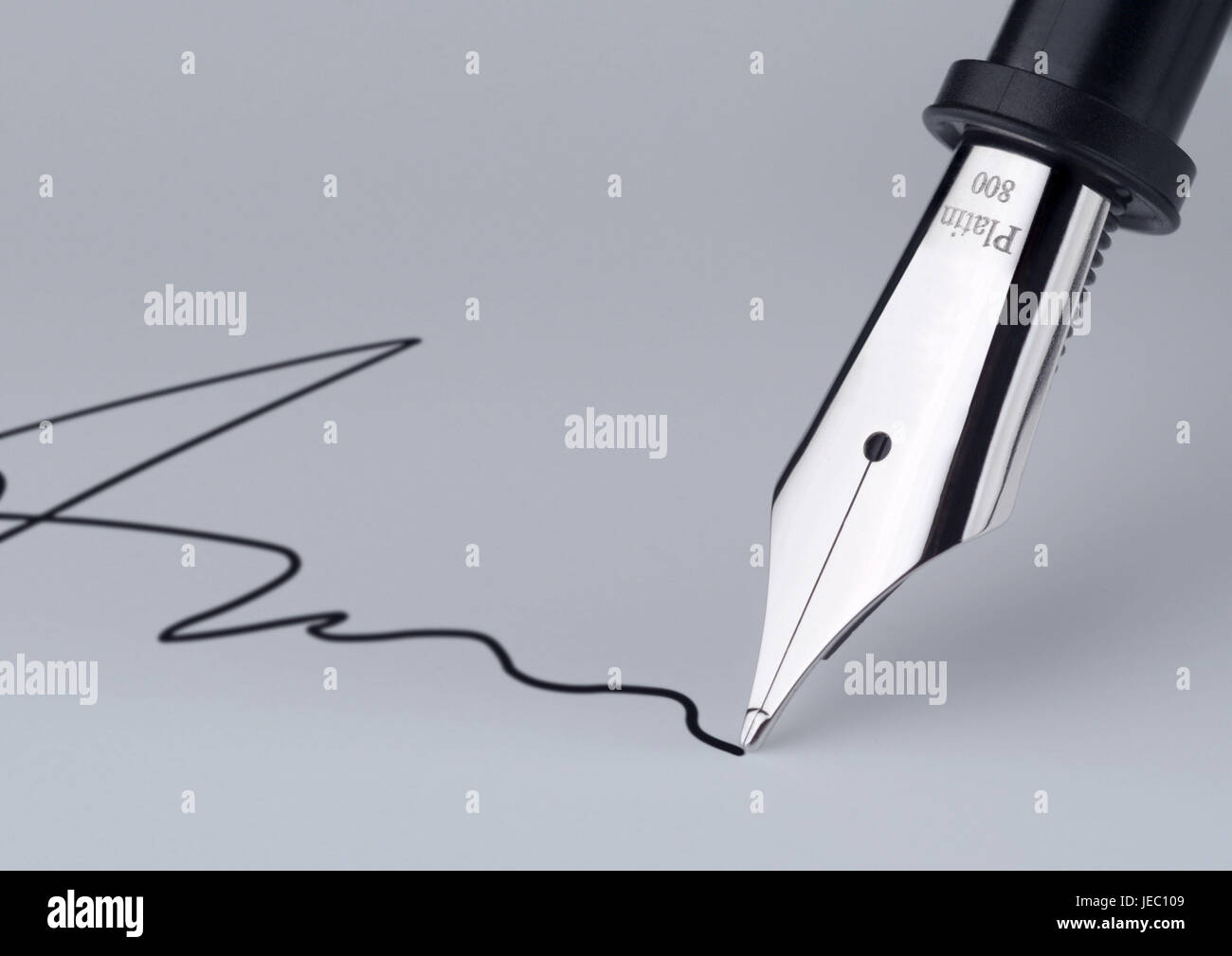 D'une plume d'écriture du stylo avec iridium point Photo Stock - Alamy