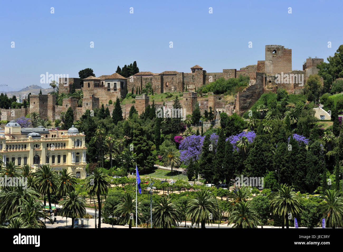 Malaga alcazaba Banque de photographies et d’images à haute résolution ...