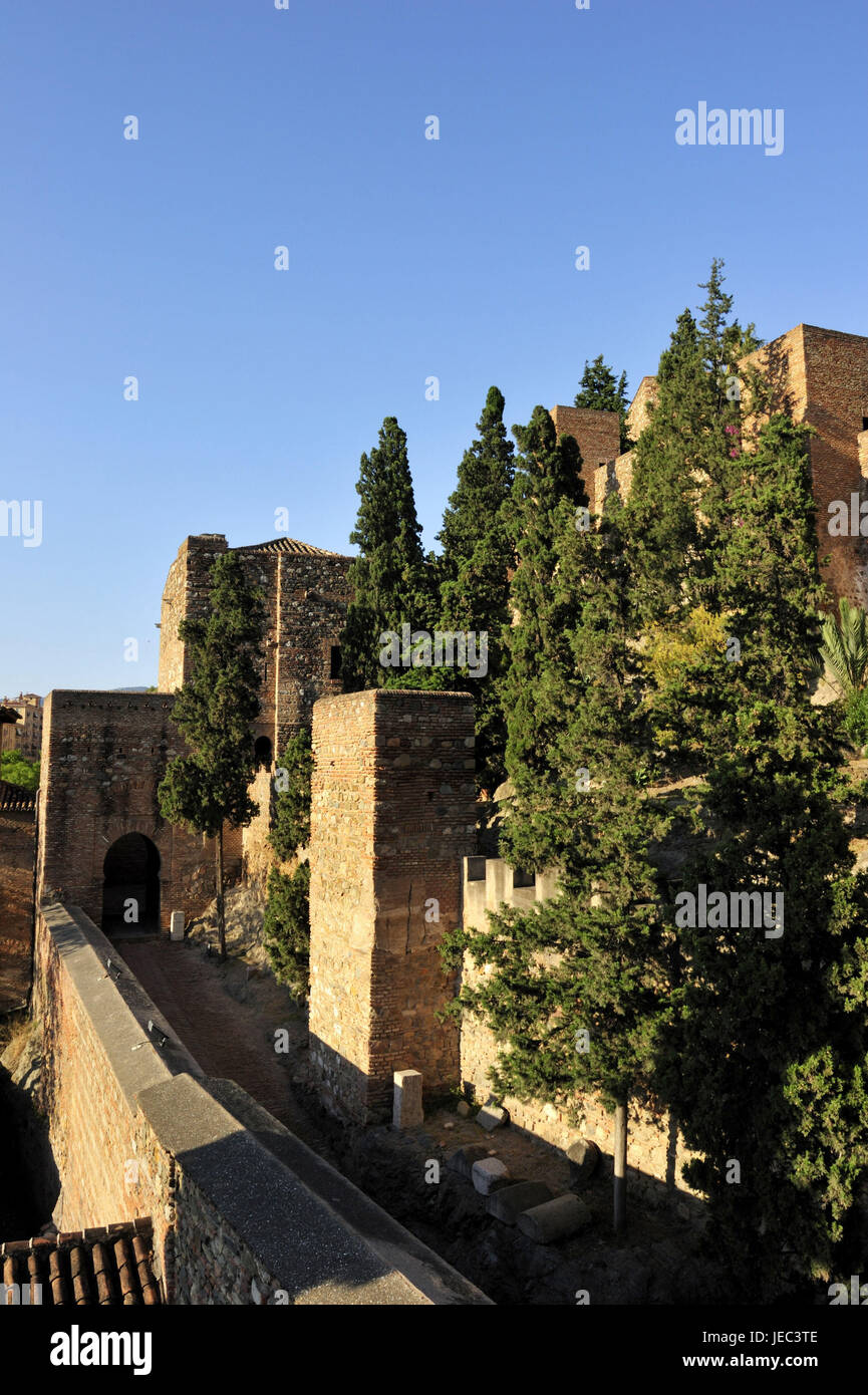 Forteresse de malaga Banque de photographies et d’images à haute ...