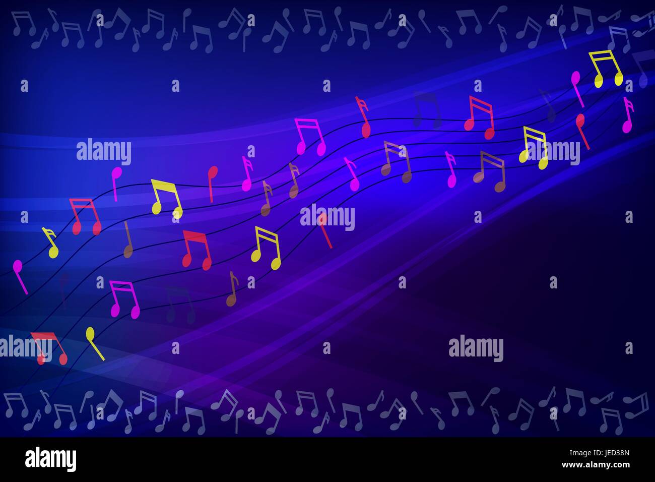 Fondo de notas musicales Banque d'images vectorielles - Page 2 - Alamy