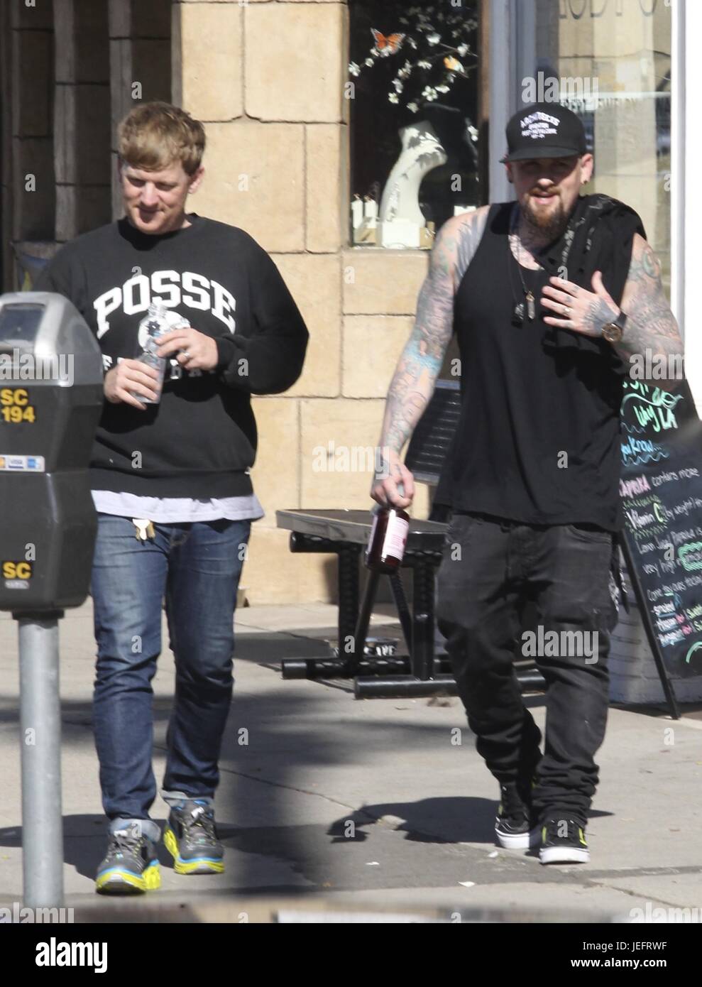 Benji madden and josh madden Banque de photographies et d’images à ...