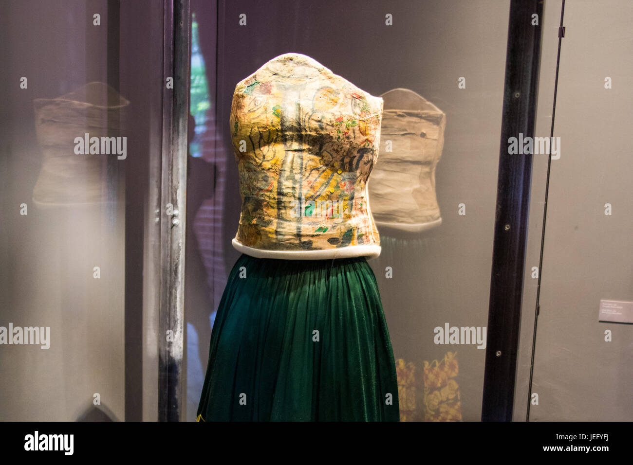 Frida Kahlo, corset de plâtre du Musée Frida Kahlo, Mexico, Mexique ...