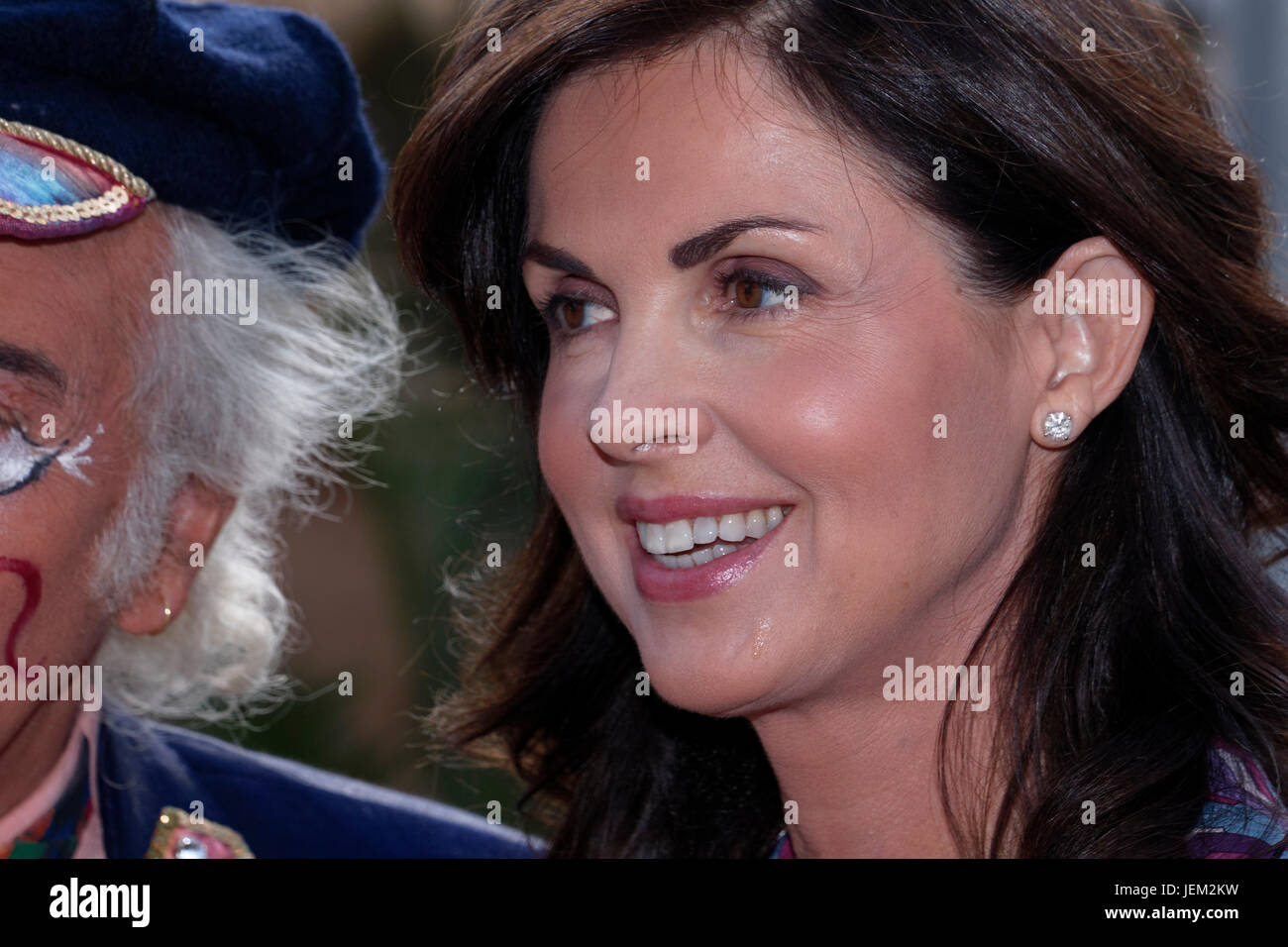 Paris, France. 23 Juin, 2017. Caroline Barclay assiste à 2017 Fête des ...