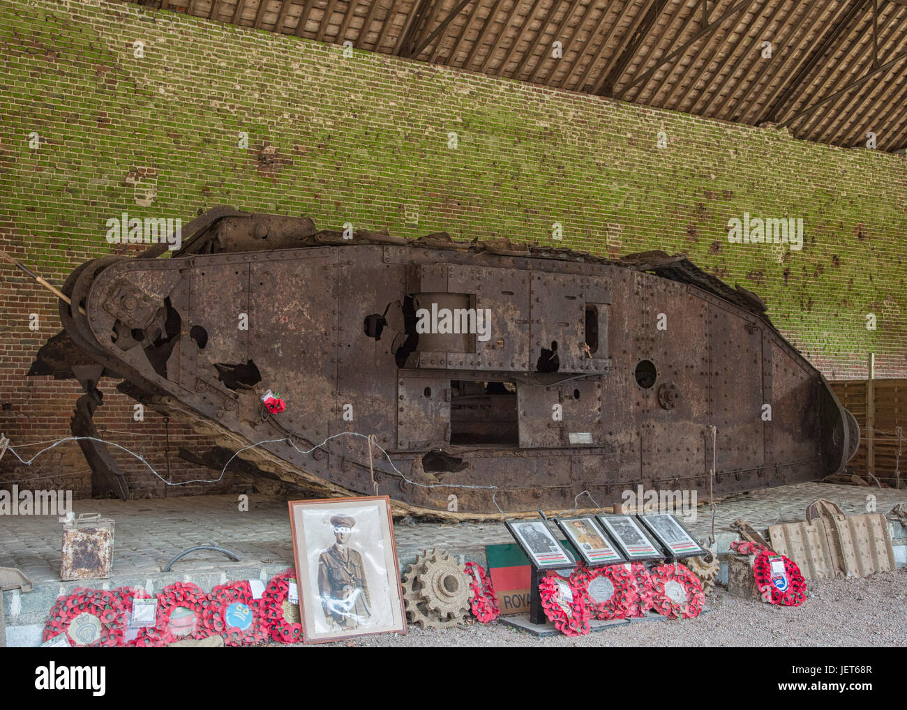 Mark IV tank Deborah qui a pris part à la bataille de Cambrai Photo ...