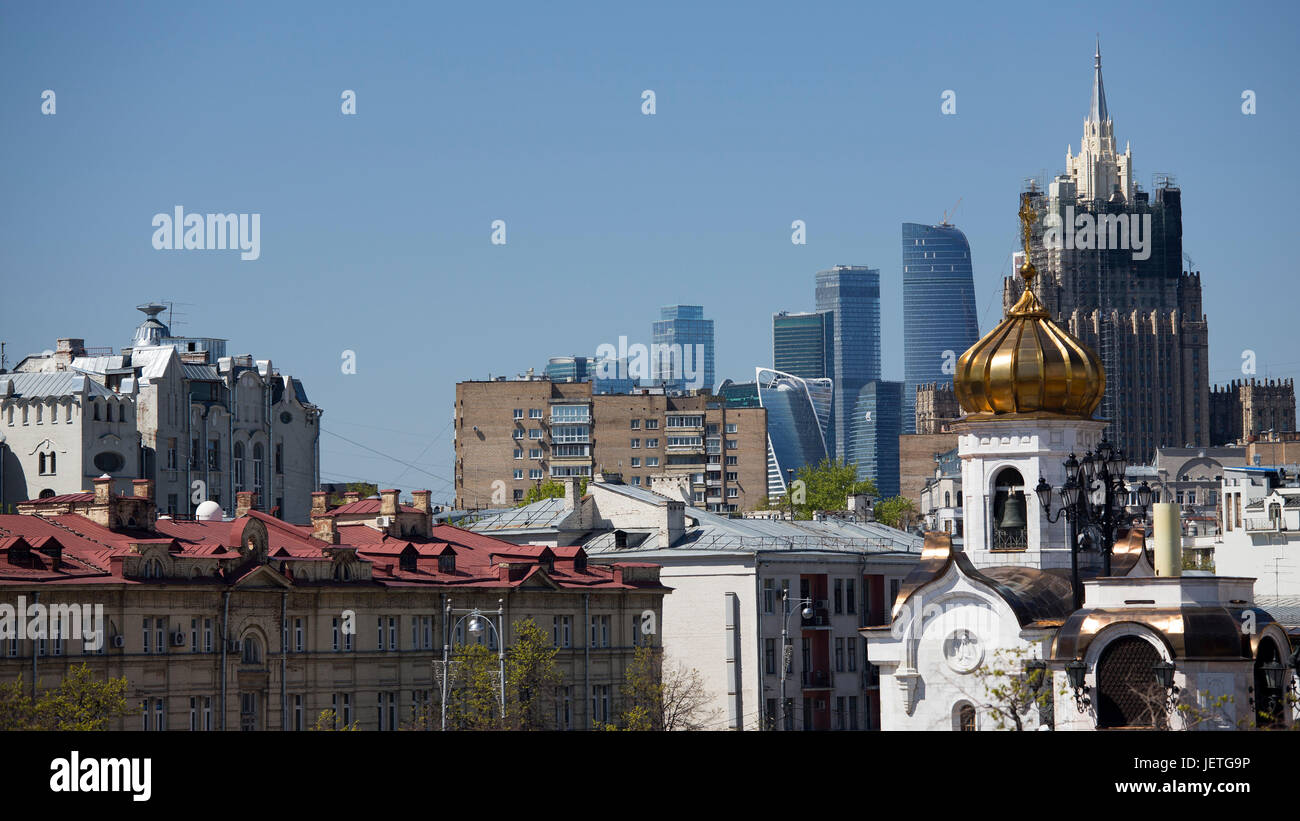 Paysage urbain de moscou Banque de photographies et d’images à haute ...