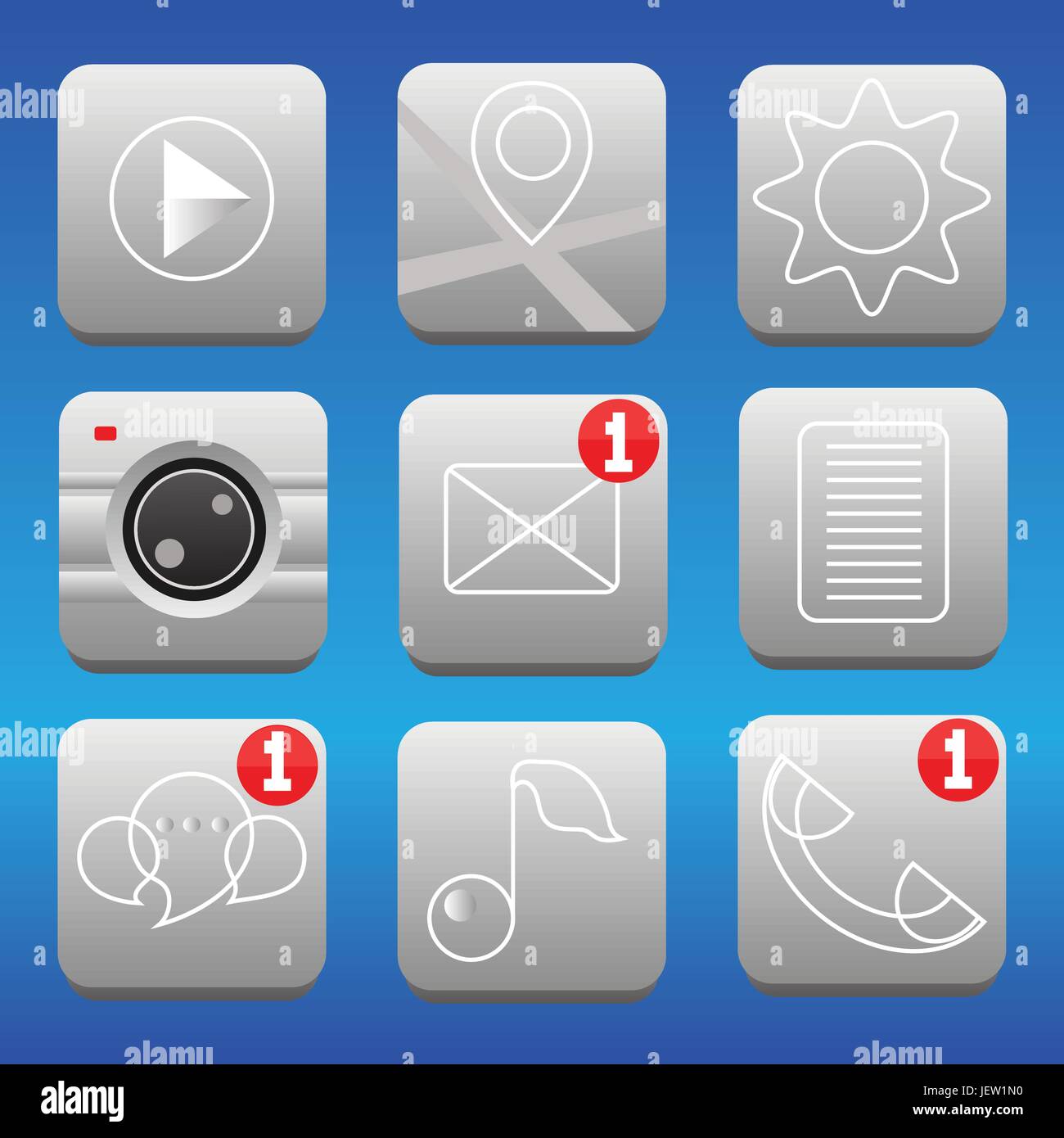 Le pictogramme d'appel Image Vectorielle Stock - Alamy