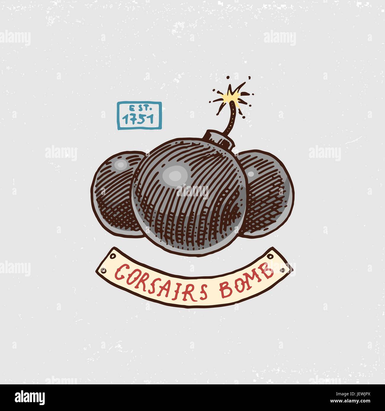 Cartoon bomb symbol Banque de photographies et d’images à haute ...