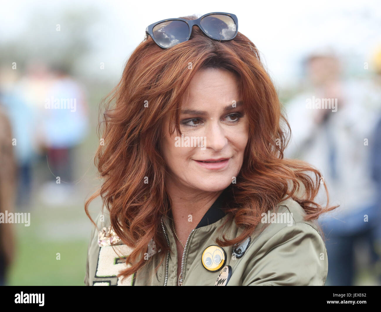 La chanteuse Andrea Berg Photo Stock - Alamy
