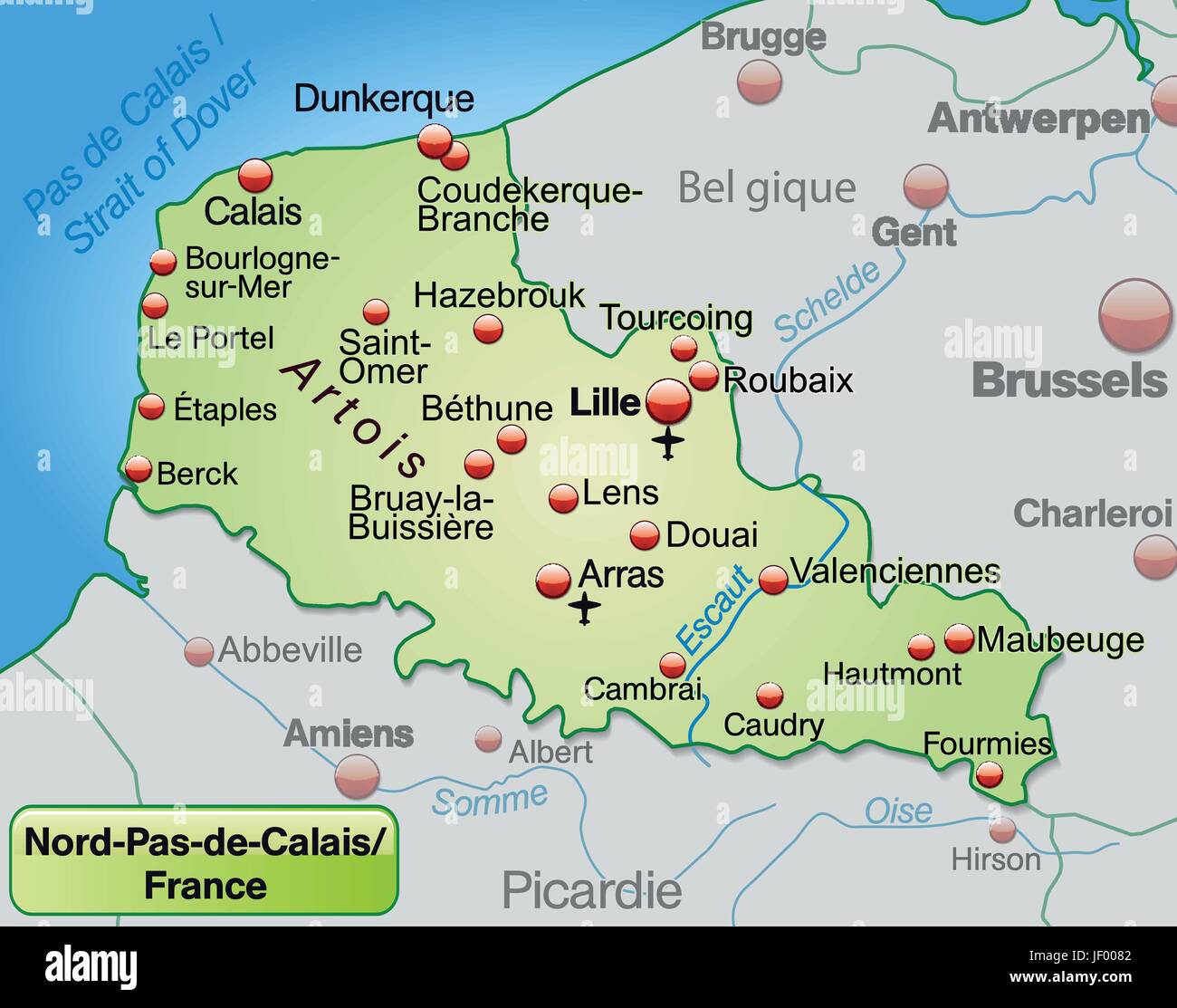 Roubaix lille Banque d'images vectorielles - Alamy