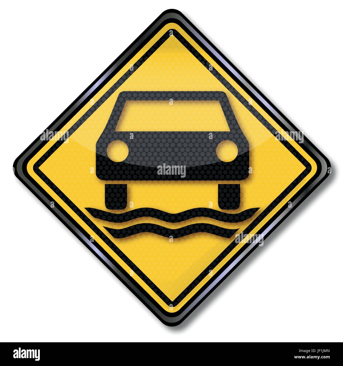 Route des eaux de surface Banque d'images vectorielles - Alamy