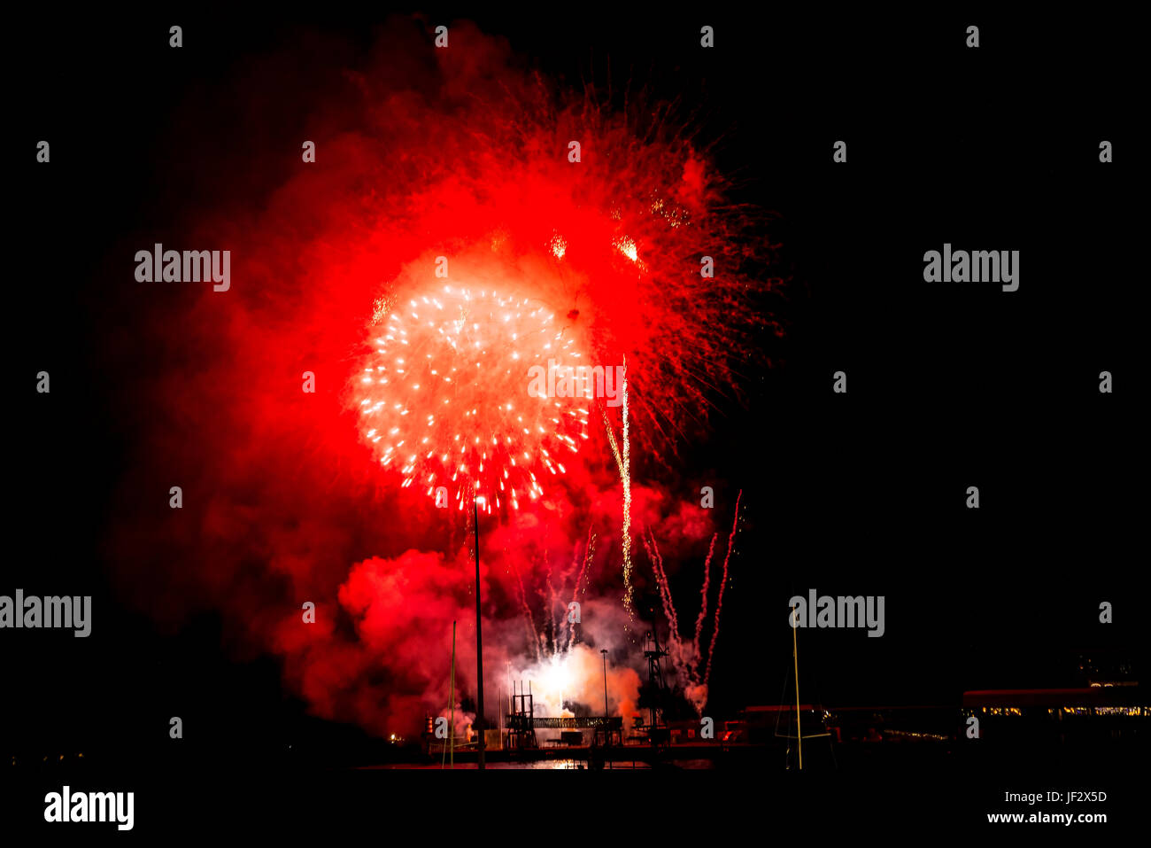 Funchal fireworks Banque de photographies et d’images à haute ...