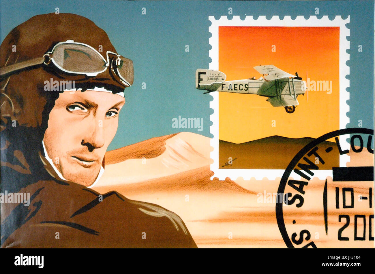 Portrait de jean mermoz Banque de photographies et d’images à haute ...