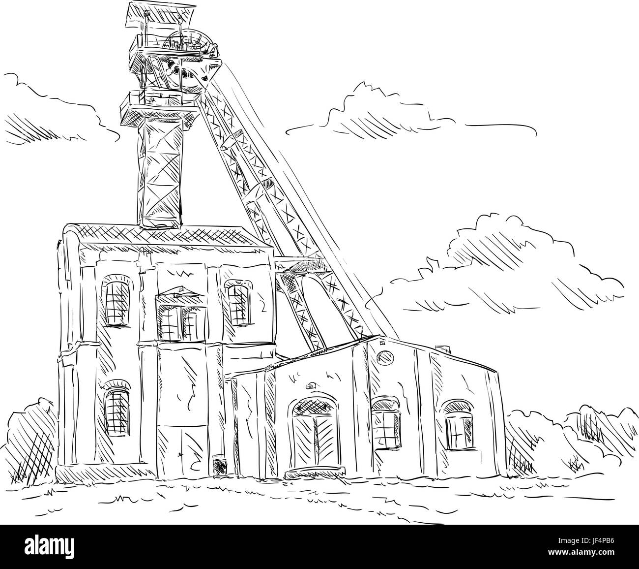 La couleur, l'illustration, du charbon, de la peinture, de la décrire ...