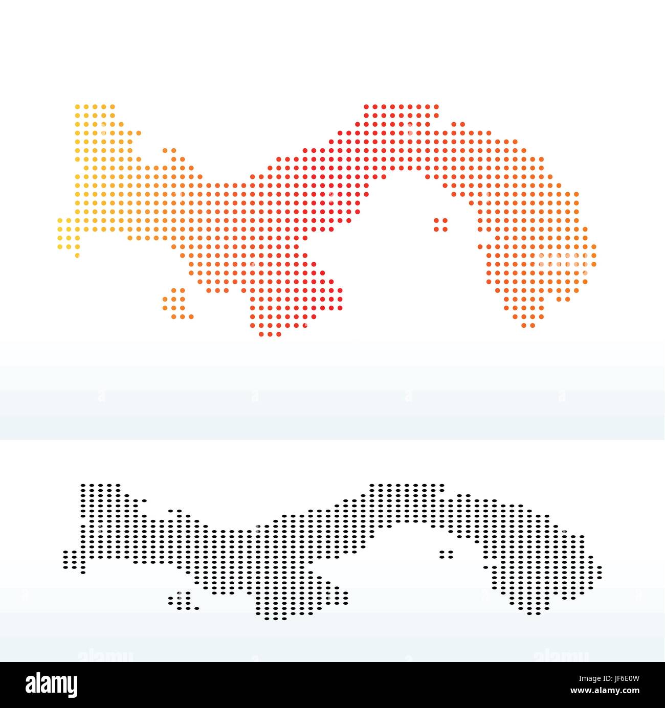 Panama political map capital national Banque de photographies et d ...
