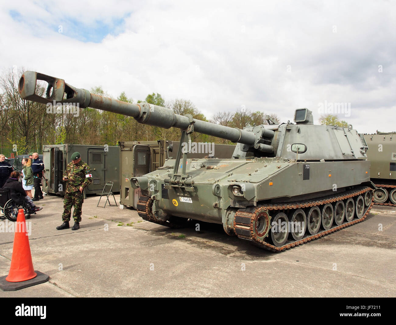 M109A2 155mm SP Howitzer foto 3 Photo Stock - Alamy