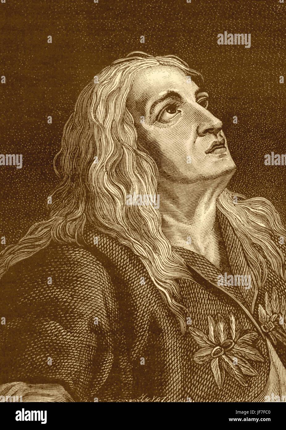 L'acteur français Brizard - portrait. Connu pour les rôles tragiques ...