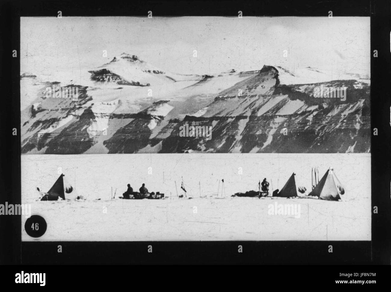 Antarctica south pole map antarctica Banque de photographies et d ...