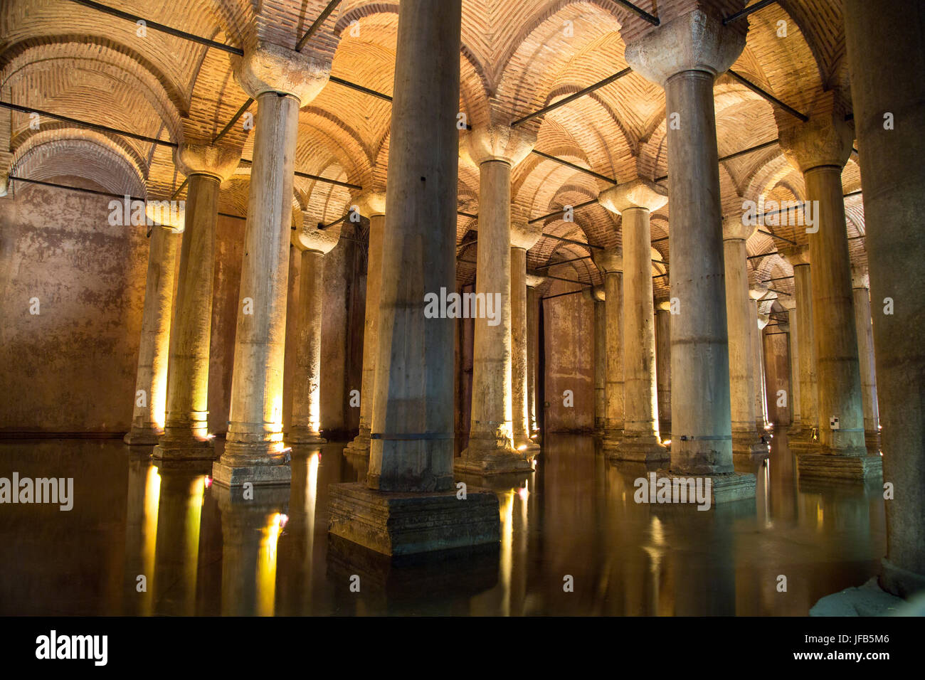 La citerne basilique, Istanbul, Turquie Photo Stock - Alamy