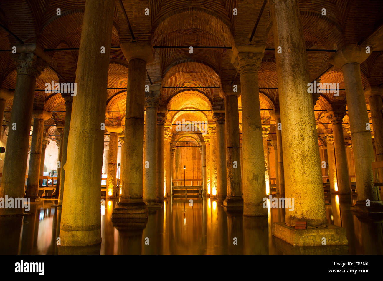 La citerne basilique, Istanbul, Turquie Photo Stock - Alamy