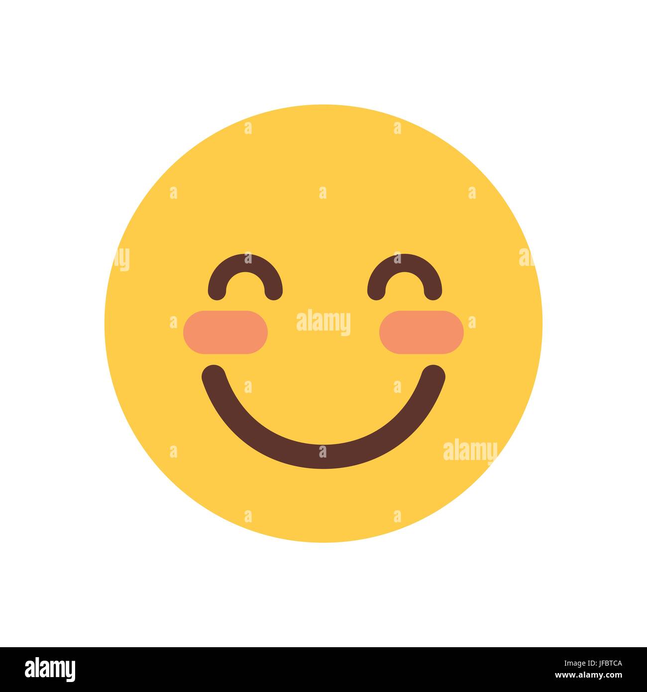 Emoji timide Banque de photographies et d’images à haute résolution - Alamy