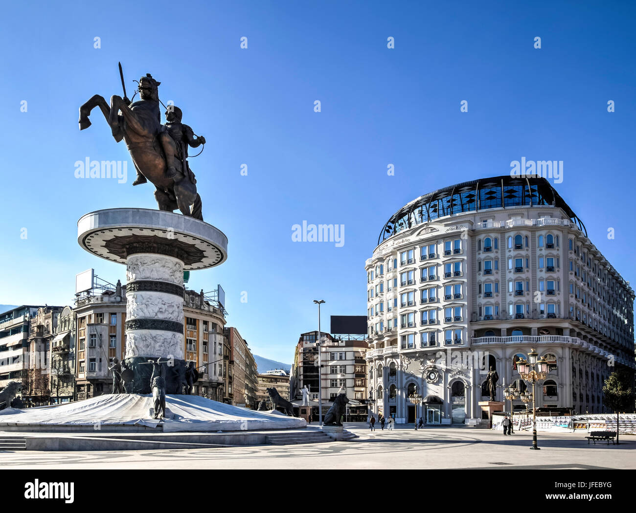 Alexander the great statue Banque de photographies et d’images à haute ...