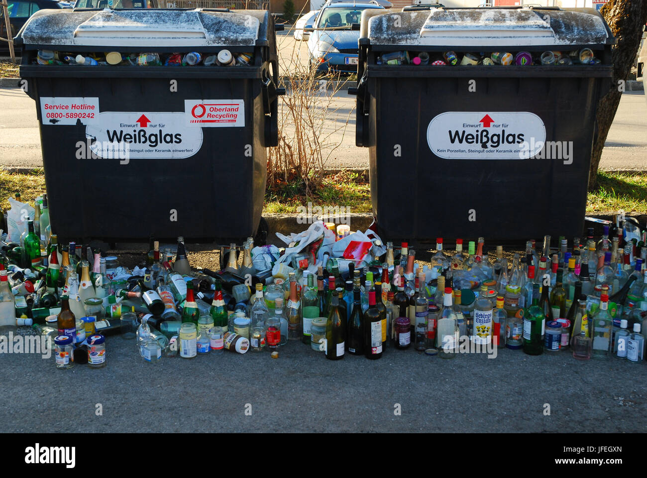 Recyclage du verre alto Banque de photographies et d’images à haute ...