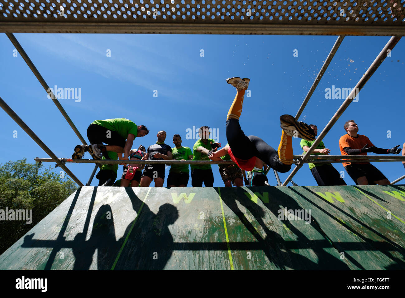 Les Obstacles Courent Banque d'image et photos - Alamy