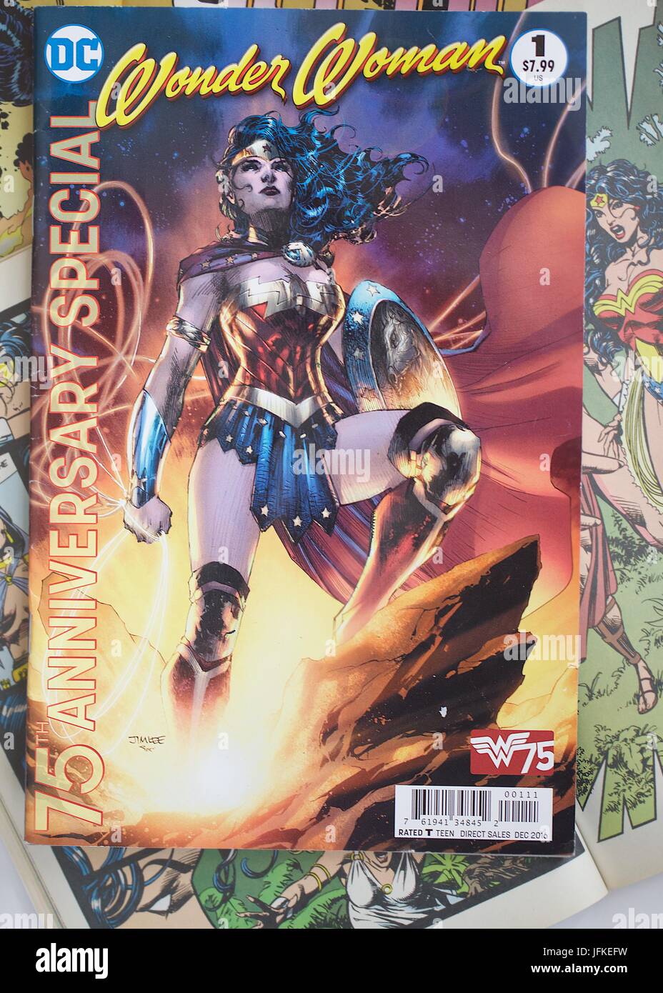 Wonder woman comics Banque de photographies et d’images à haute ...