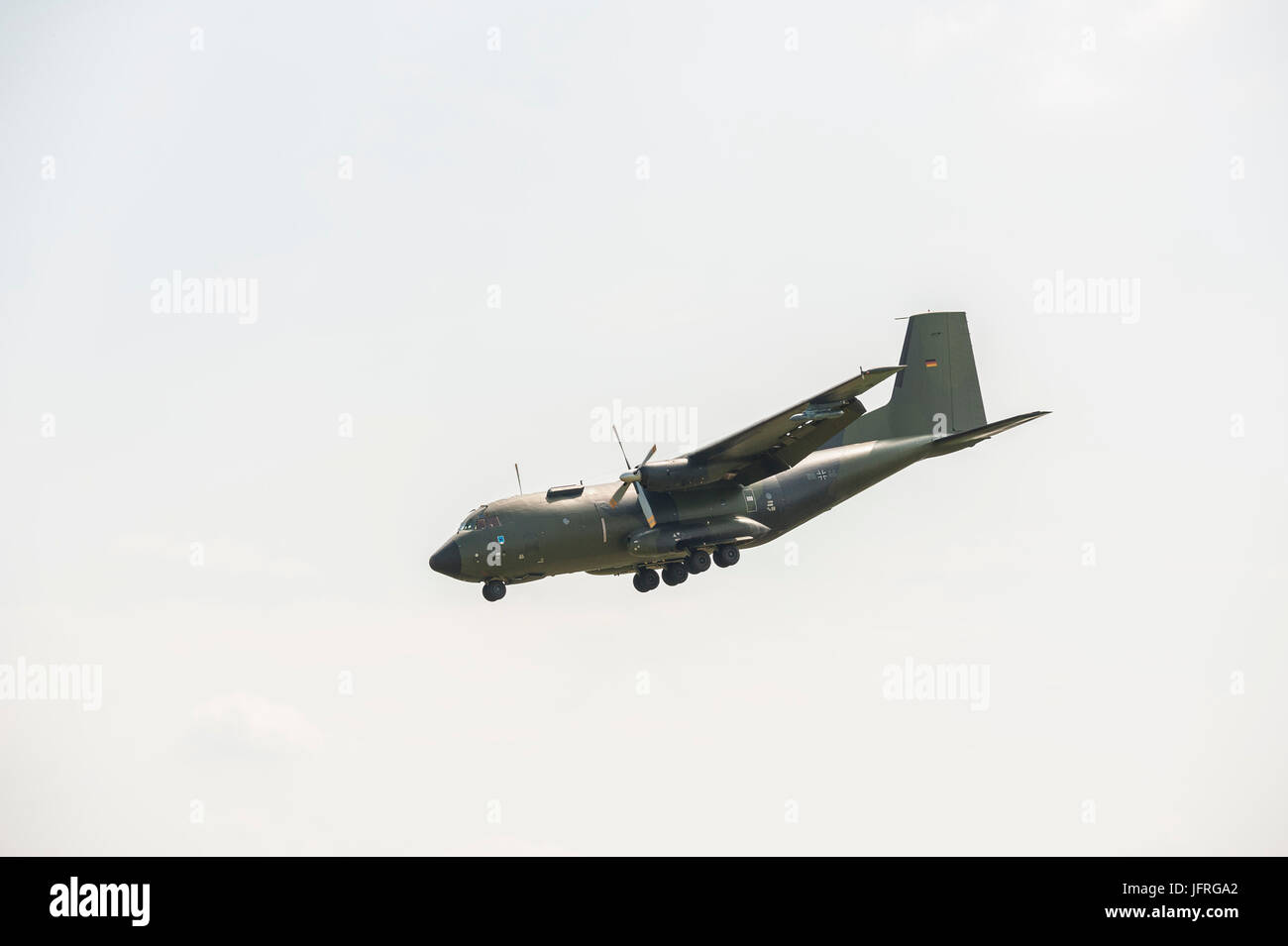 C-160 Transall de l'Avion de Transport Militaire Photo Stock - Alamy