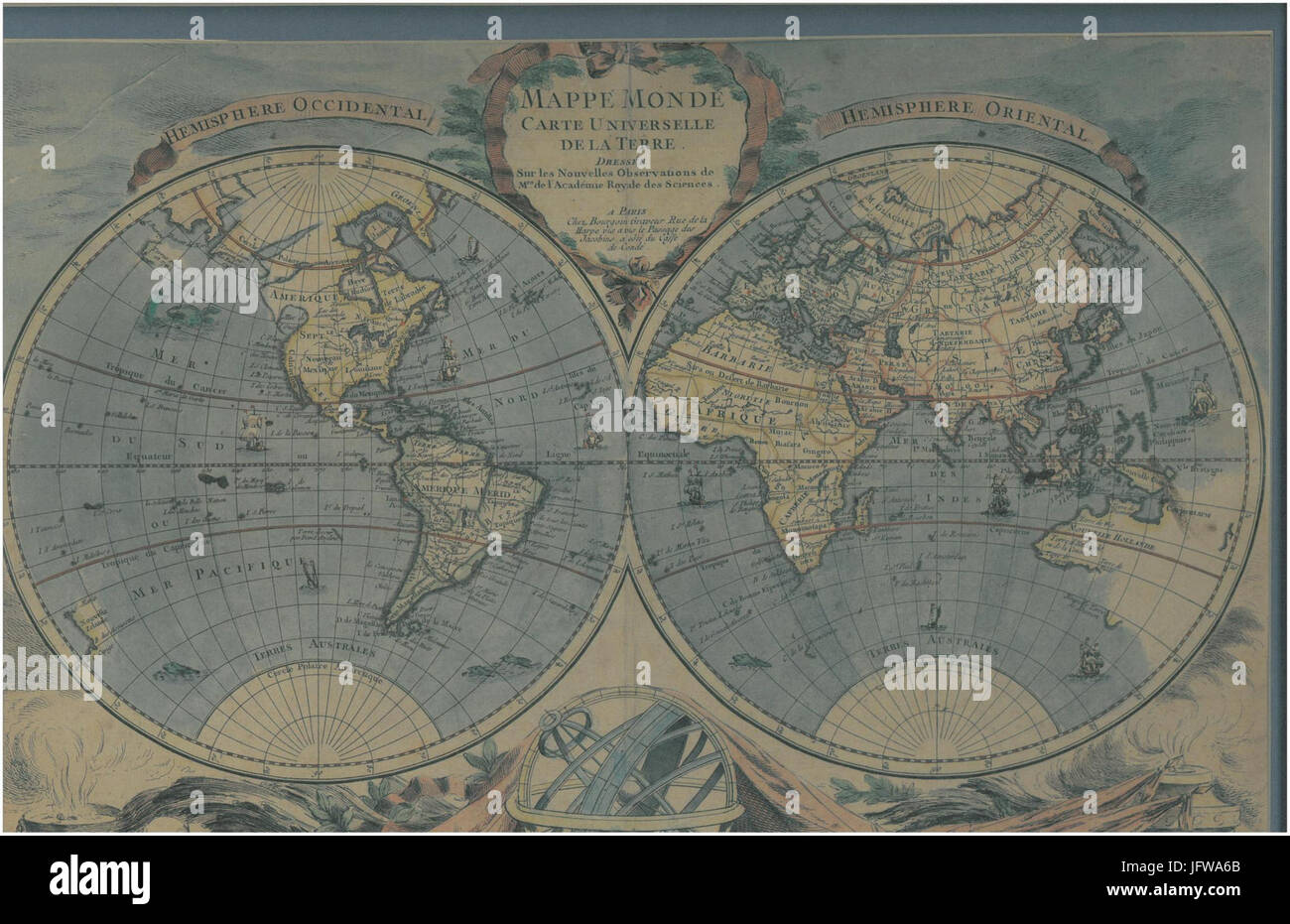 Mappe monde Banque de photographies et d’images à haute résolution - Alamy