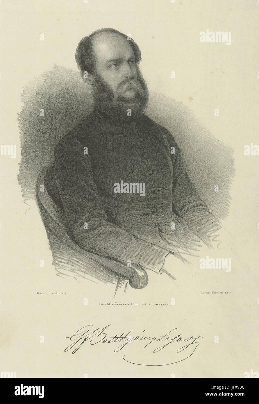 Lajos batthyany Banque de photographies et d’images à haute résolution ...