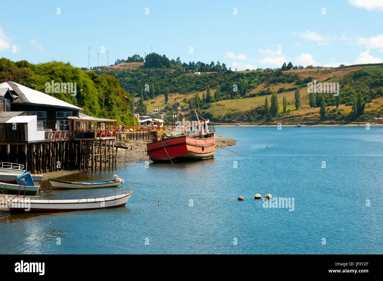 Castro chiloe island Banque de photographies et d’images à haute ...