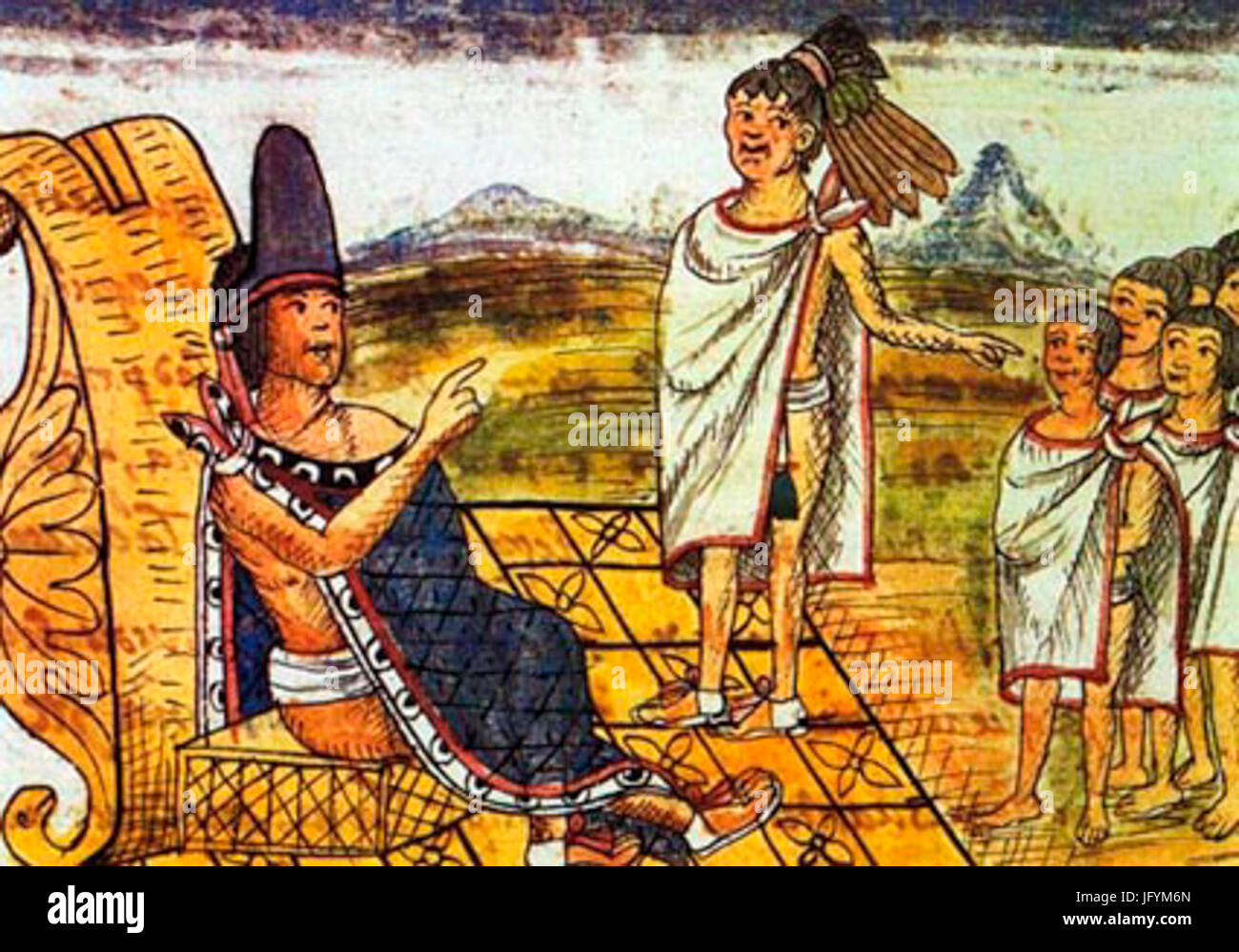 Moctezuma dessin Banque de photographies et d’images à haute résolution ...