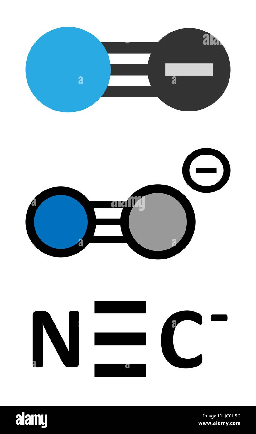 Cyanure chemistry Banque d'images vectorielles - Alamy