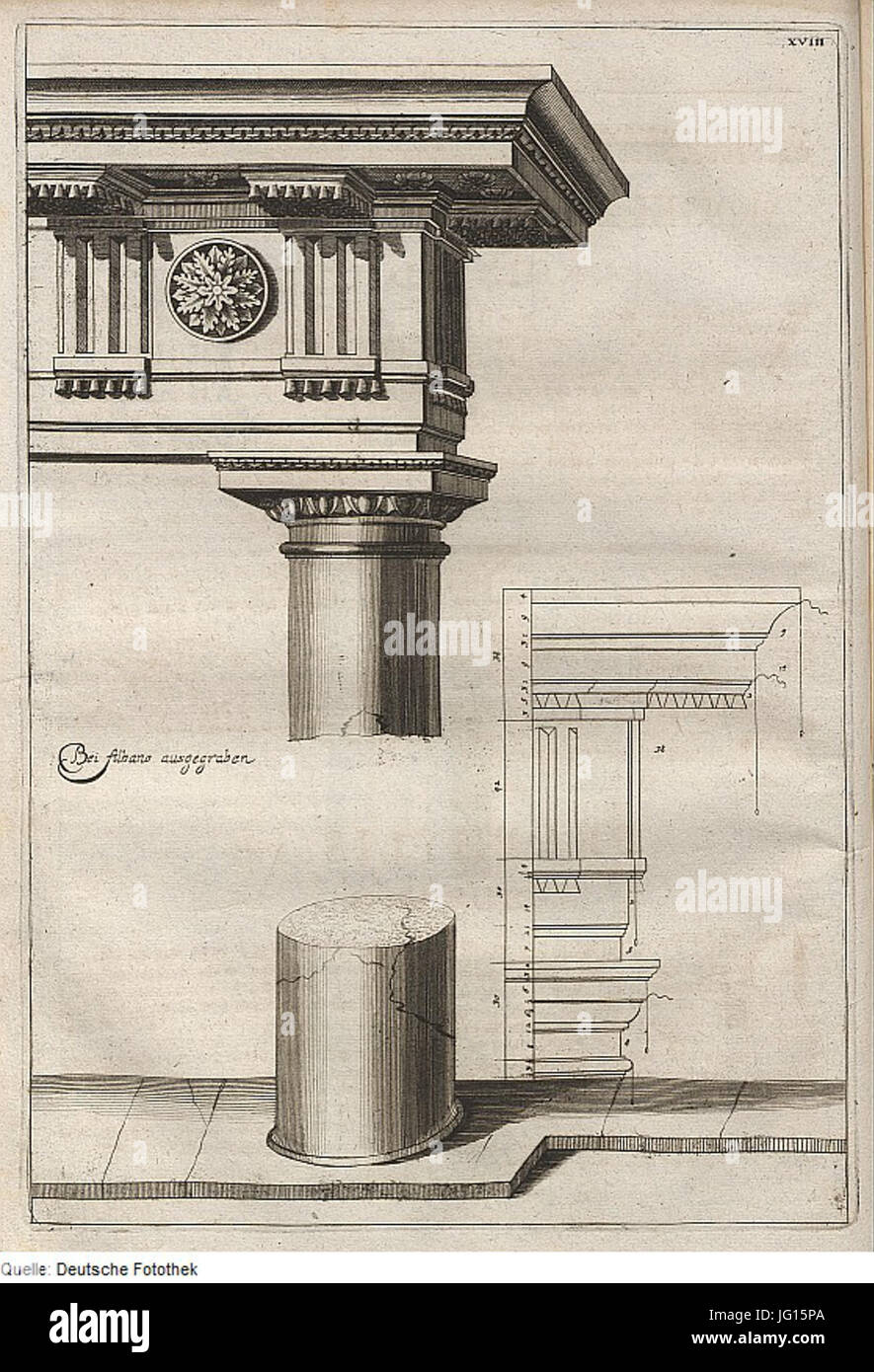 Fotothek df tg 0007998 Architektur 5E Säule 5E 5E Triglyphe Kapitell ...