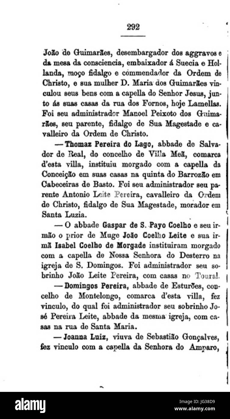 Mappa di guimaraes Banque d'images noir et blanc - Alamy