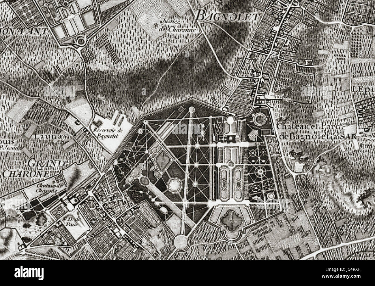 Bagnolet map Banque de photographies et d’images à haute résolution - Alamy