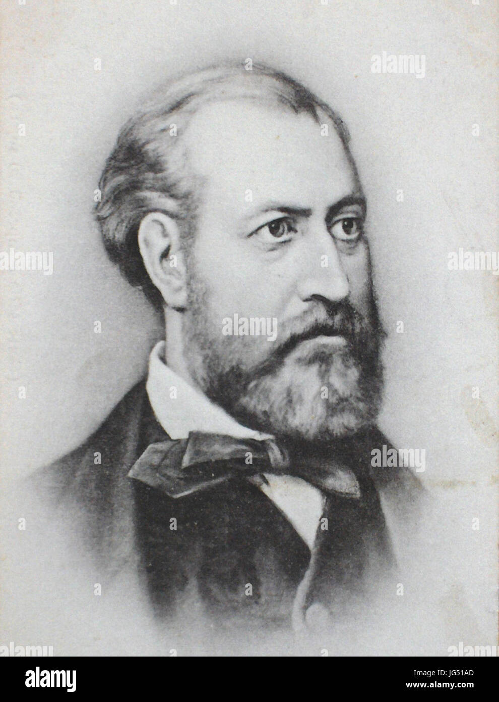 Dessin vintage de charles gounod Banque de photographies et d’images à ...