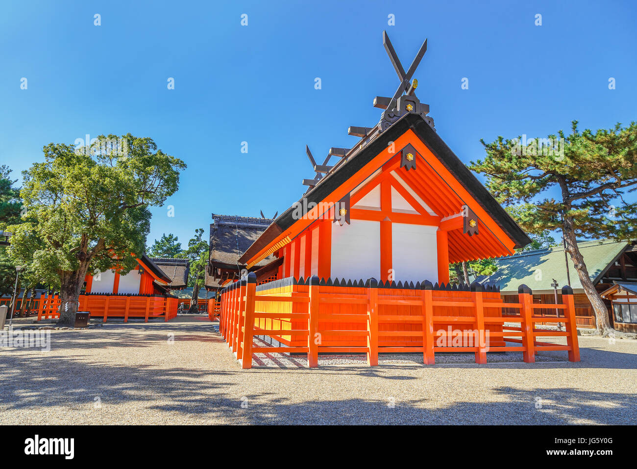 Sumiyoshi grand temple Banque de photographies et d’images à haute ...
