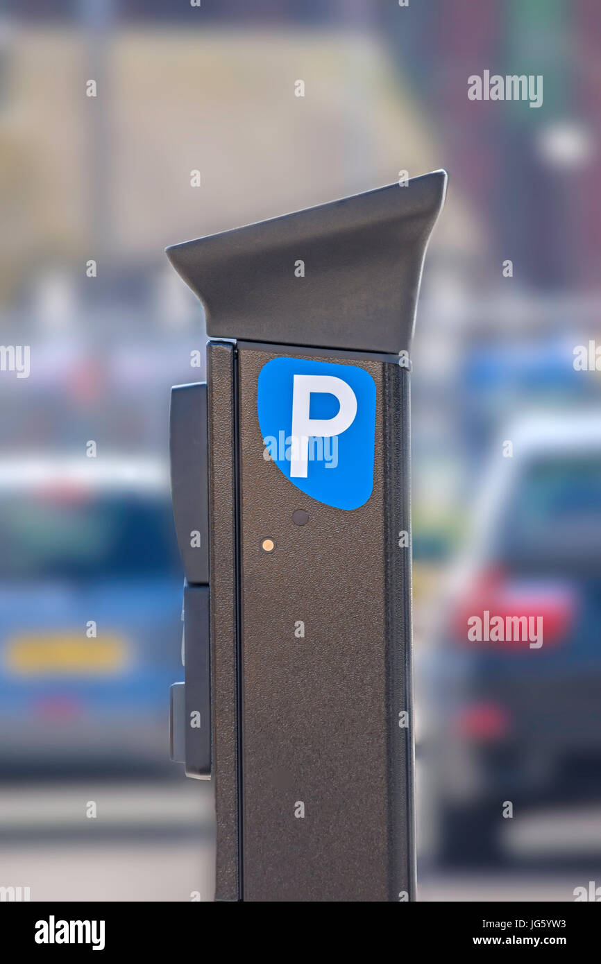 Machine de distribution de stationnement Banque de photographies et d ...