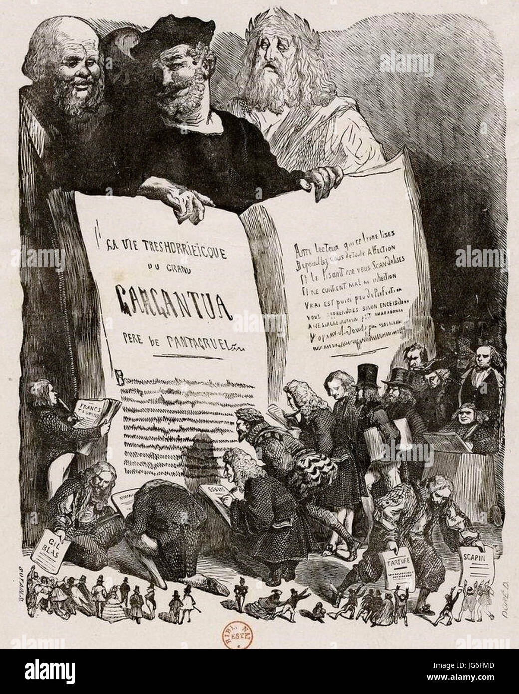 Gargantua rabelais Banque de photographies et d’images à haute ...