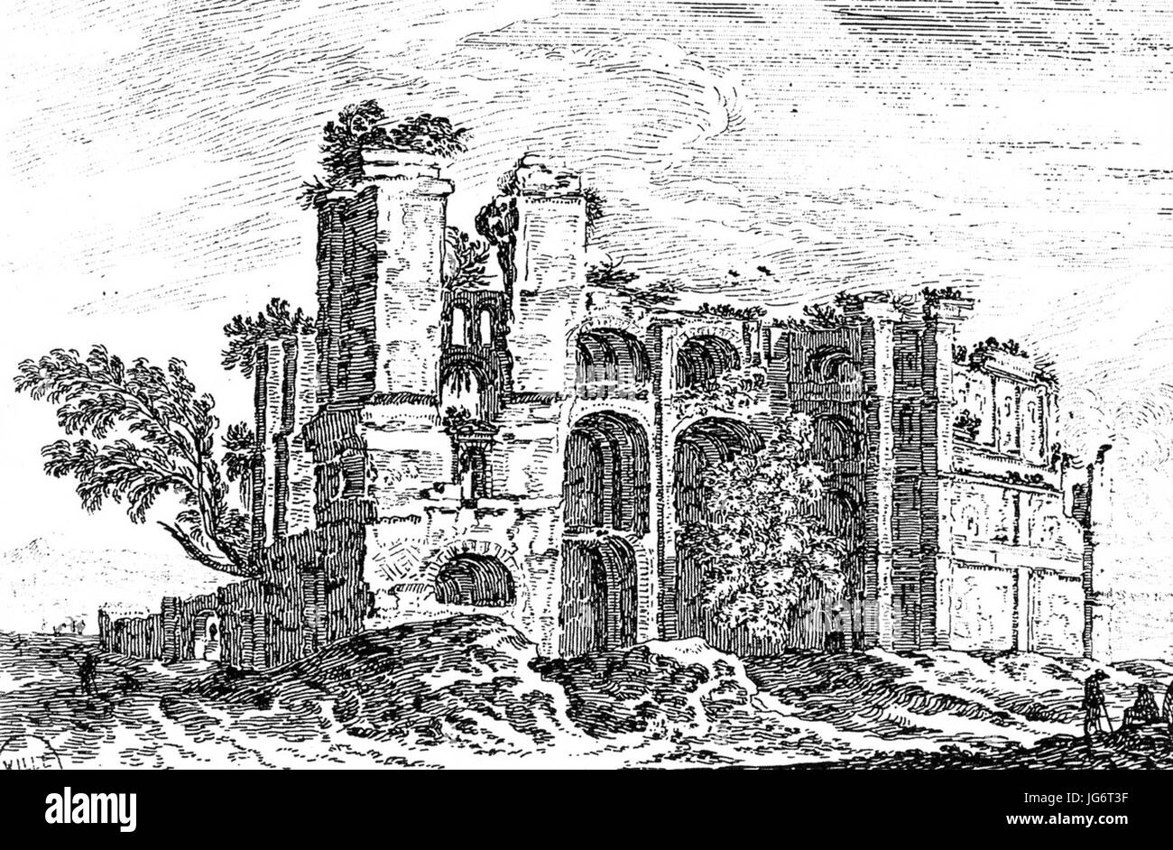 Saint Germain En Laye Gravure Banque d'image et photos - Alamy