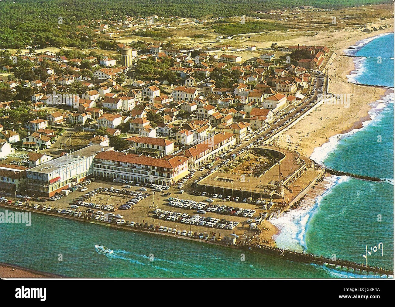 Vintage capbreton map Banque de photographies et d’images à haute ...