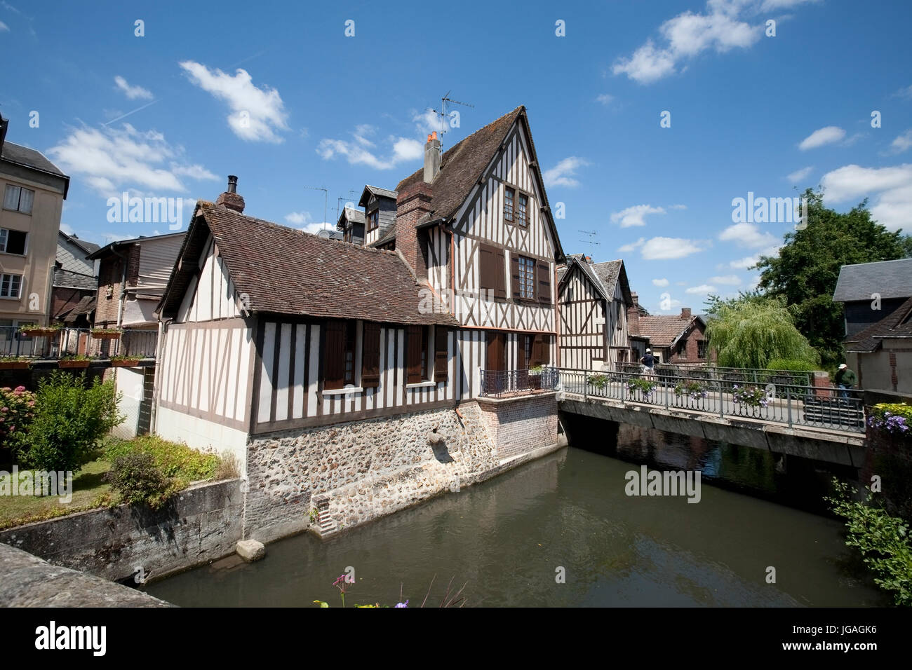 Bernay Normandie France Photo Stock - Alamy