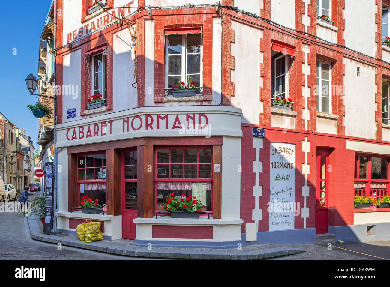 Restaurant Cabaret Normand au village Villerville, Calvados, Normandie ...