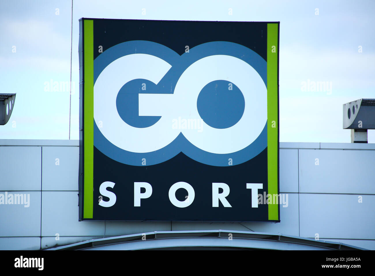 Aller faire du sport logo Banque de photographies et d’images à haute ...