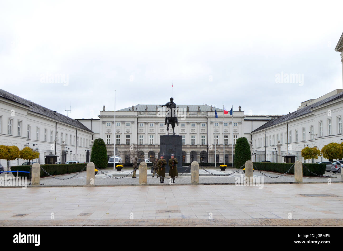 Varsovie la capitale et la plus grande ville de pologne Banque de ...